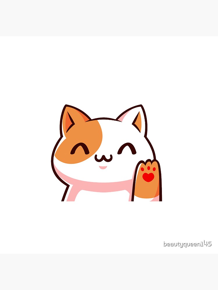 Imagen De Gato Saludando