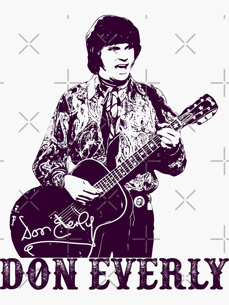 "Don Everly RIP Signature Vintage Everly Brothers Singer Retro Rock Pop ...