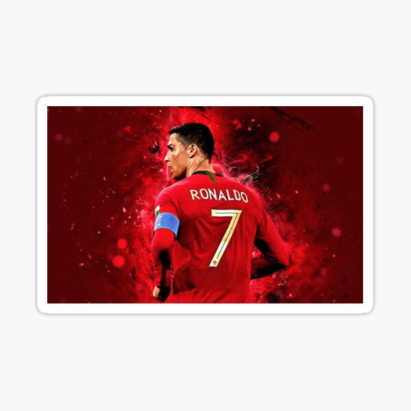 "Cristiano Ronaldo " Sticker for Sale by masahiko212 | Redbubble