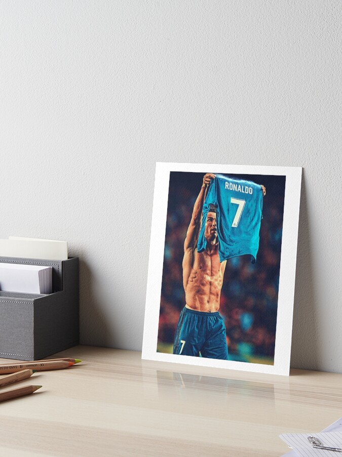 "Cristiano Ronaldo Siu Goat,Ronaldo Gifts, Ronaldo Best Selling , Ronaldo Top Items " Art Board ...