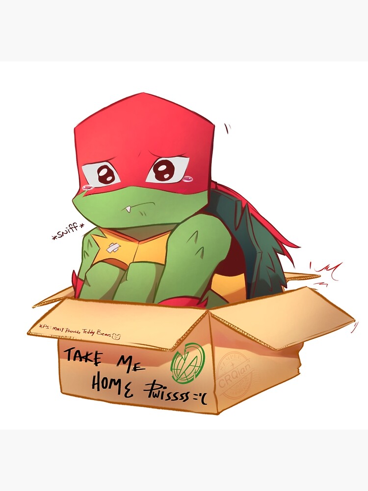 "Rise of the TMNT Raphael Take Me Home Please" Poster for Sale by ...