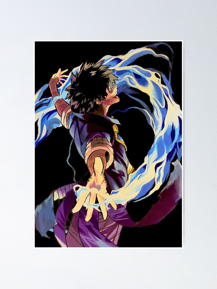 "Dabi Fire Arc" Poster for Sale by TrpInc | Redbubble