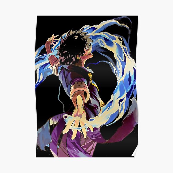 "Dabi Fire Arc" Poster for Sale by TrpInc | Redbubble