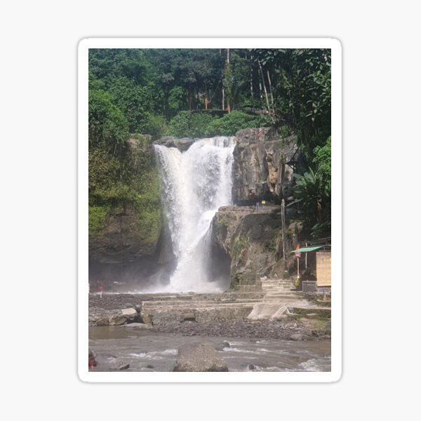 "Bali waterfall.2022" Sticker for Sale by WDs-Designs | Redbubble