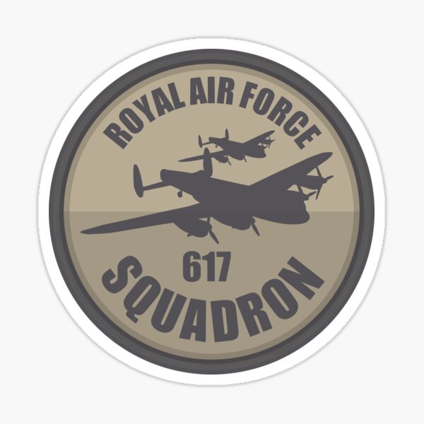 "RAF 617 Squadron - The Dambusters" Sticker for Sale by StrongVlad ...