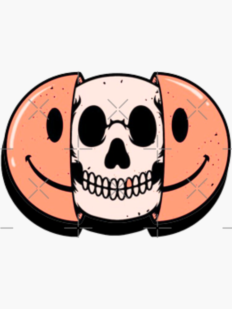 "Scary face" Sticker for Sale by sarahomar1 | Redbubble