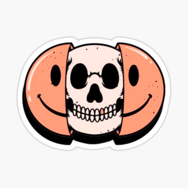 "Scary face" Sticker for Sale by sarahomar1 | Redbubble