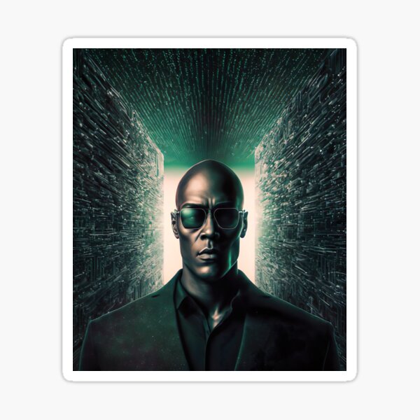 Pegatina «Matriz de Morfeo de otra dimensión» de Neal001 | Redbubble