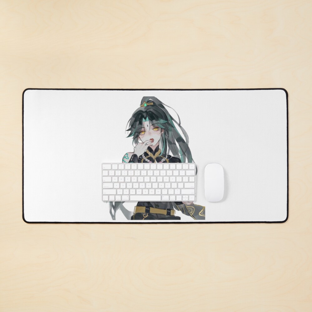 "Xiao Genshin Impact Fanart Ponytail Xiao Genshin Xiao Eating Almond ...