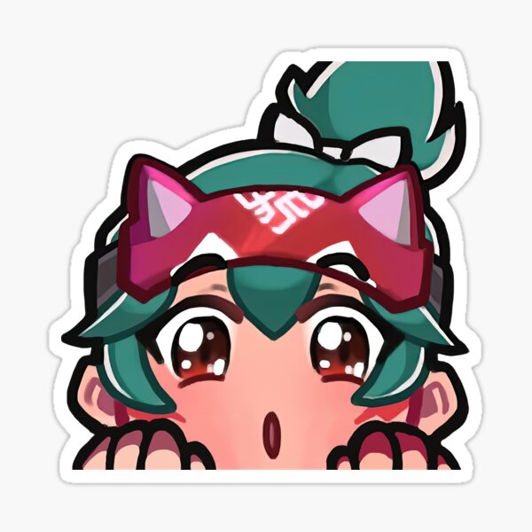 "Kiriko Cute" Sticker for Sale by TokkeyTwitch | Redbubble