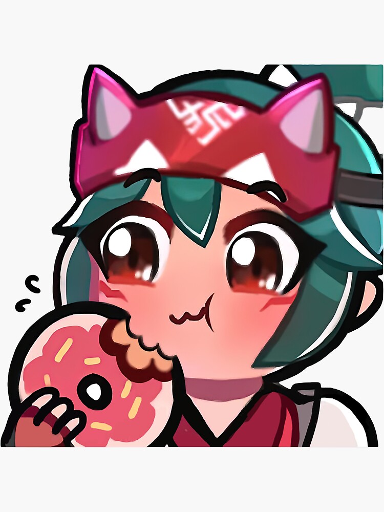 "Kiriko Cake" Sticker for Sale by TokkeyTwitch | Redbubble