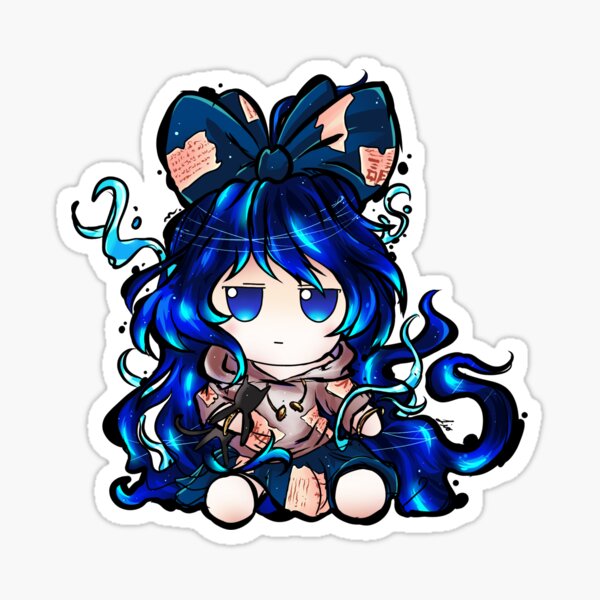 "Shion Yorigami Fumo " Sticker for Sale by LisLisetteDraws | Redbubble