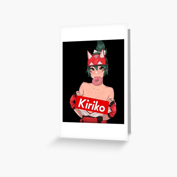 "Kiriko " Greeting Card for Sale by AnimeBibles | Redbubble