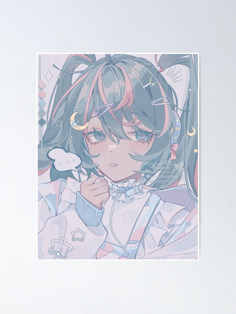 "Colourful Mikuu" Poster for Sale by mausuya | Redbubble