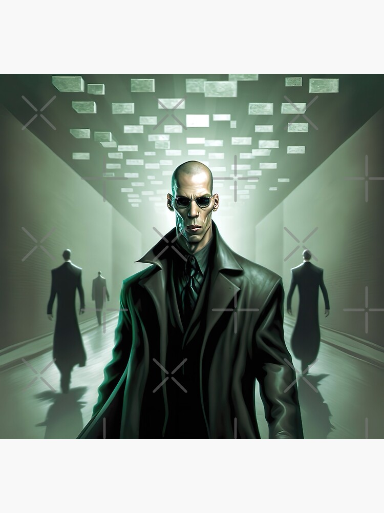 "The Merovingian matrix from the another dimension" Poster for Sale by ...