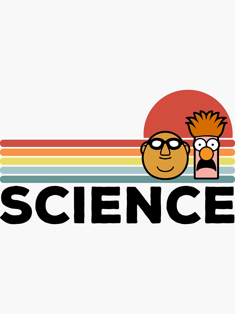 "Science - Bunsen And Beaker" Sticker for Sale by noormixx | Redbubble