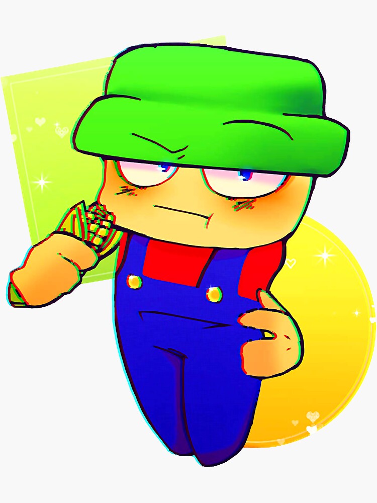 "bambi fnf " Sticker for Sale by NickFromFlorida | Redbubble