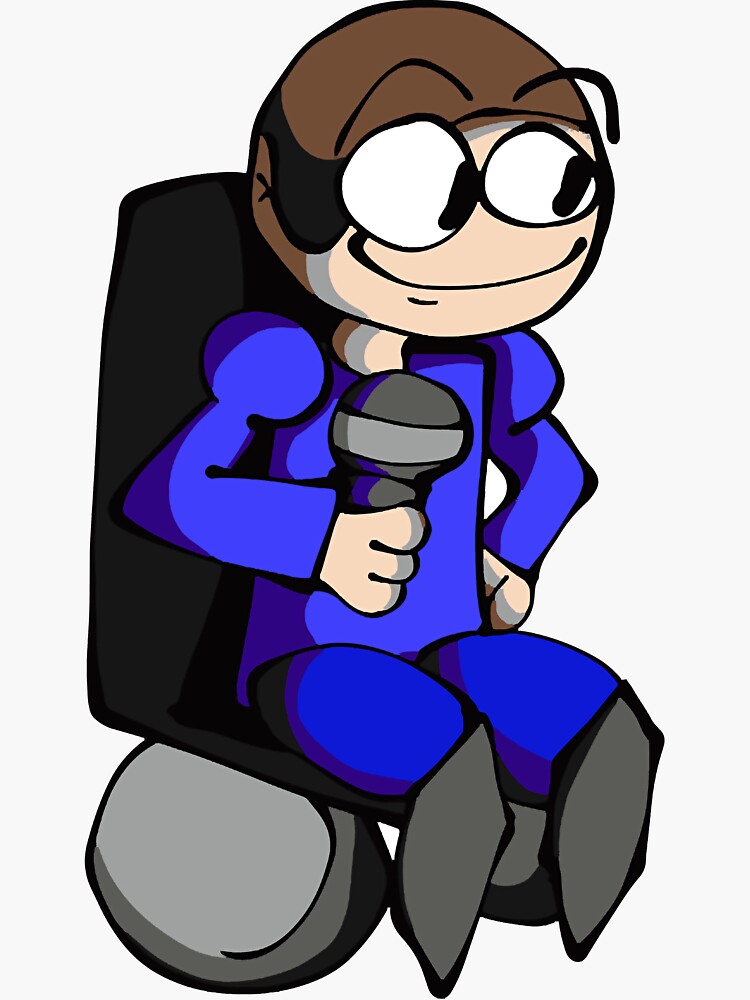 "dave and bambi fnf " Sticker for Sale by NickFromFlorida | Redbubble