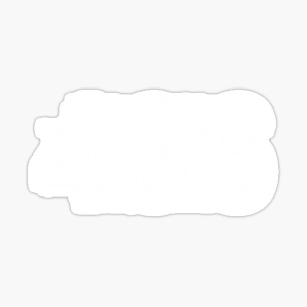 "Montana Cities of Area Code 406 " Sticker for Sale by FairOaksa ...