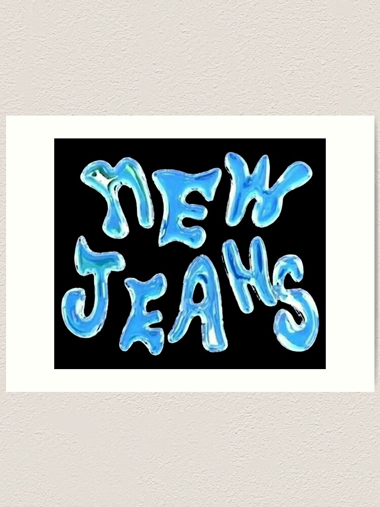 "Newjeans - Newjeans Newjeans Newjeans - NewJeans Bunny Logo Blue Jeans ...