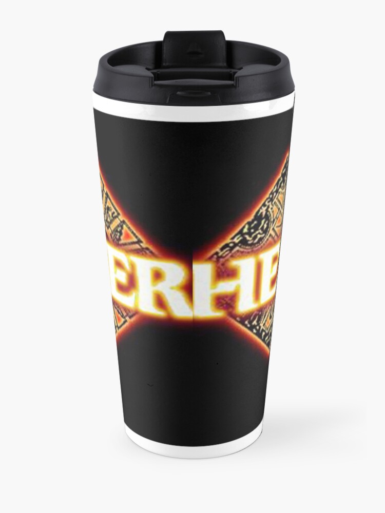 "Hellraiser Logo" Travel Coffee Mug for Sale by MohrCreations | Redbubble