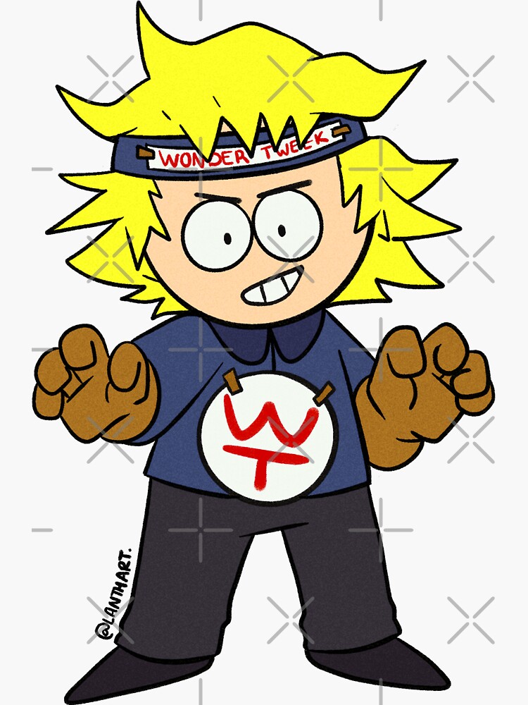 "Wonder Tweek!" Sticker by Lanthart | Redbubble
