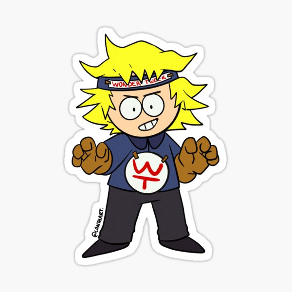 "Wonder Tweek!" Sticker for Sale by Lanthart | Redbubble