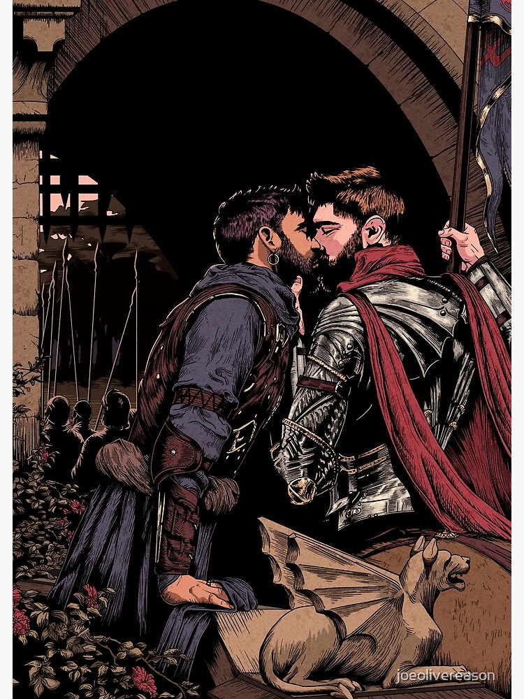 "The Mage & The Knight" Poster for Sale by joeolivereason | Redbubble