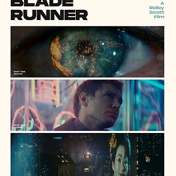 "Blade Runner Poster | Wall Art | Harrison Ford Poster | Ridley Scott ...