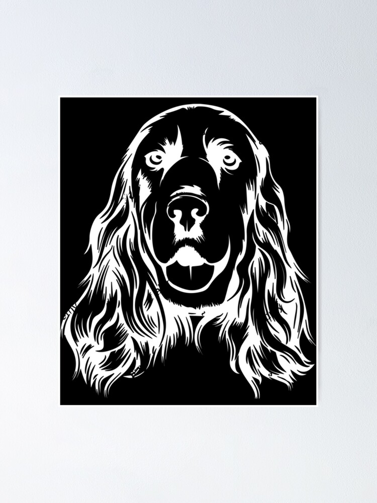 "Working Cocker Spaniel " Poster for Sale by FepicDesign | Redbubble