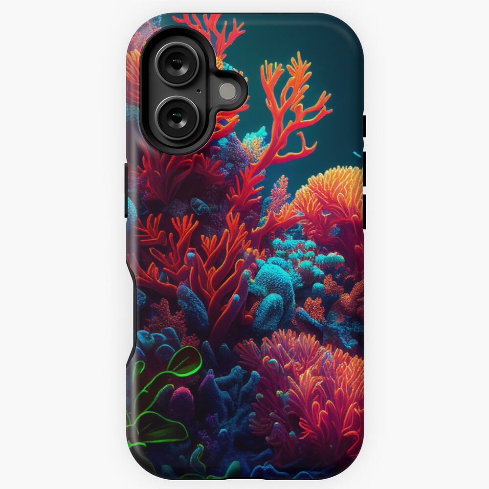 "Reef of Colors: A Vibrant Coral Reef illustration" Poster for Sale by ...