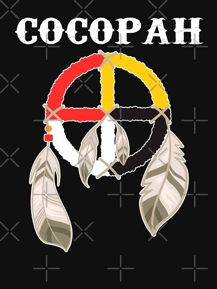"Cocopah Tribe Yuman Native American Indian Medicine Wheel" T-shirt for ...