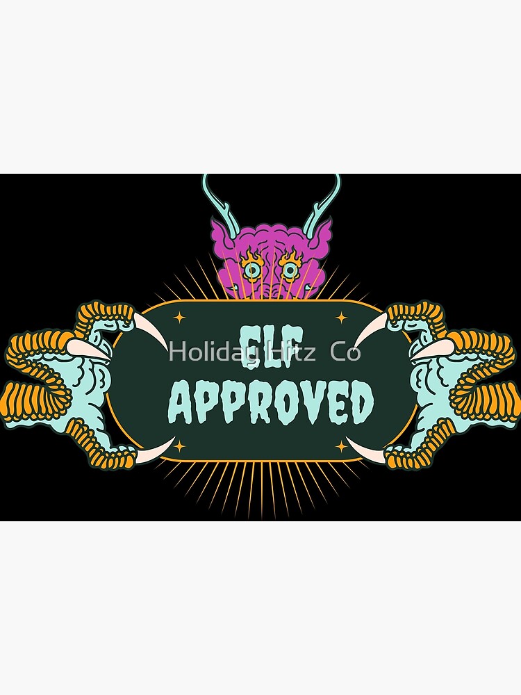 "Elf Approved MMO RPG Gaming Dragon Sticker" Poster for Sale by FlowRez ...