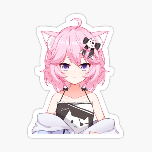 "Nyatasha Nyanners lewdcast " Sticker for Sale by ArtsofRacing | Redbubble