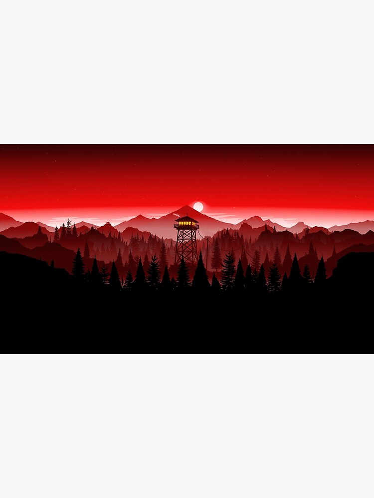 "Firewatch Poster" Poster for Sale by WhizTrends | Redbubble