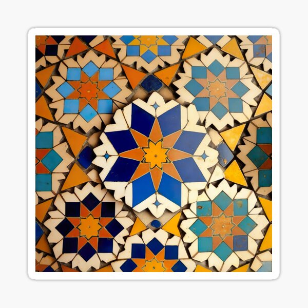 "Art of the ancient Arab tradition" Sticker for Sale by CoolMeOne ...