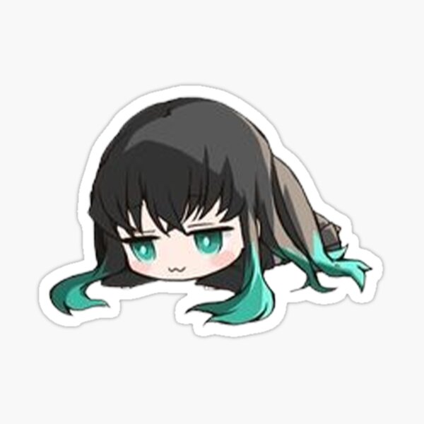 "demon slayer - Muichiro Tokito chibi cute season 3" Sticker for Sale ...
