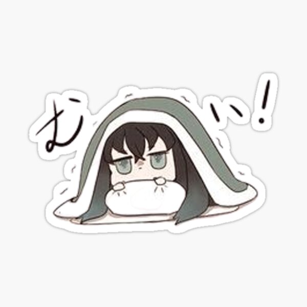 "demon slayer - Muichiro Tokito chibi cute season 3" Sticker for Sale ...