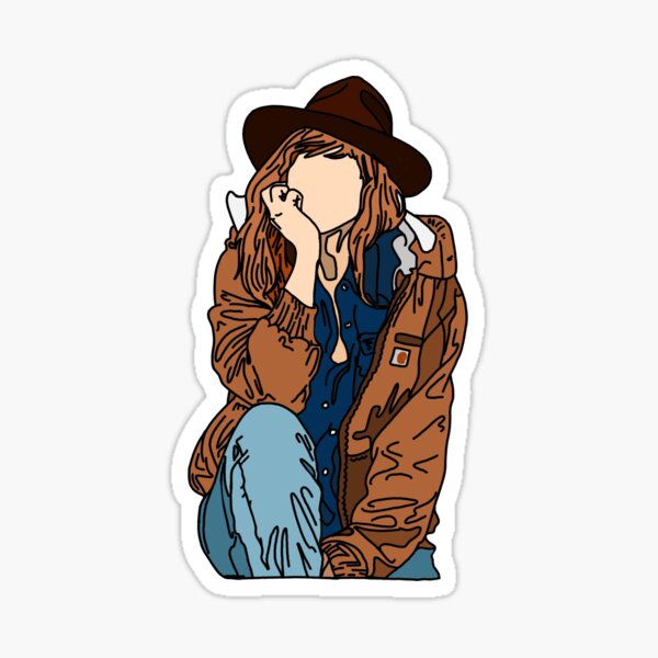 "Yellowstone Beth Dutton" Sticker for Sale by LouBelleKeppel | Redbubble