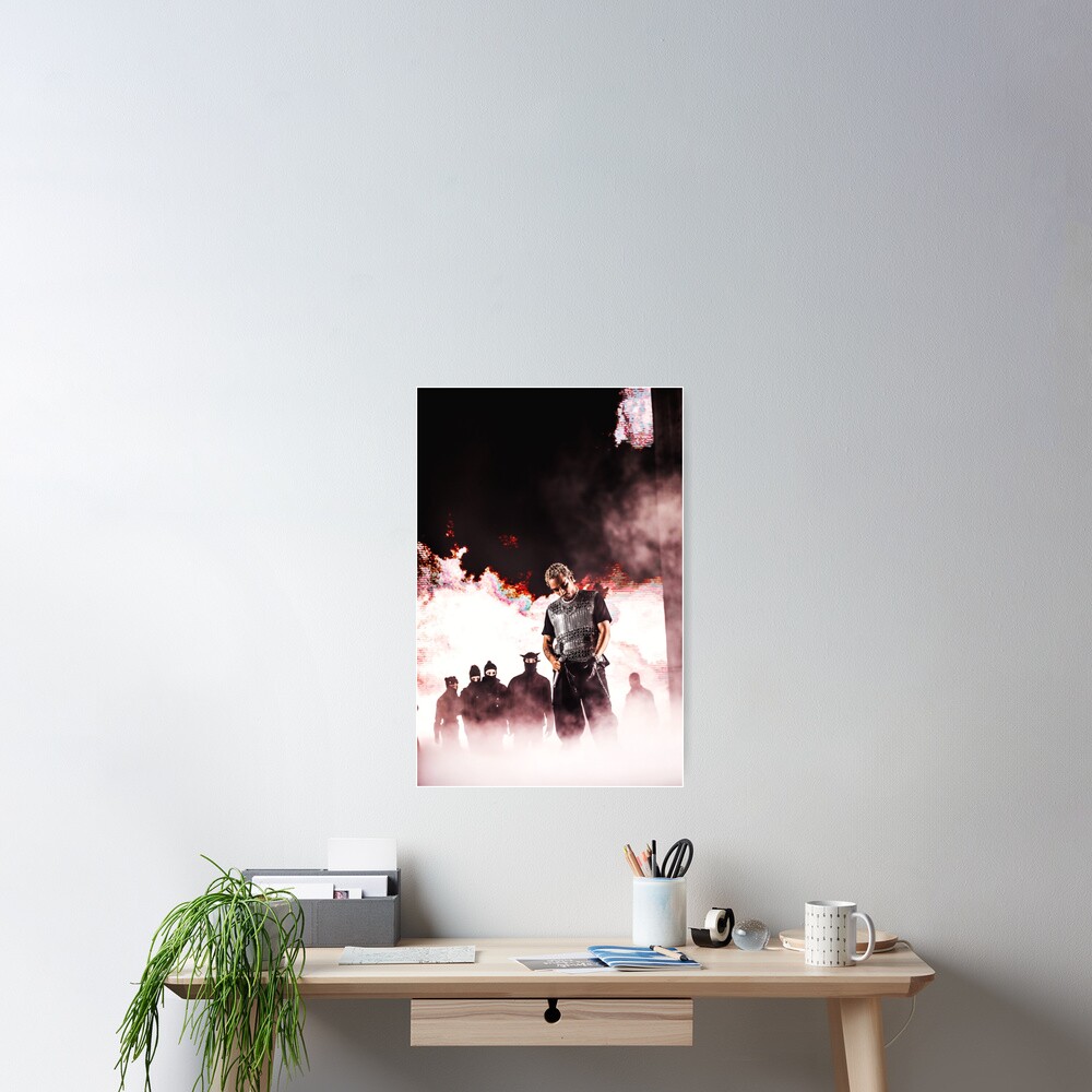 Poster « Laylow Bercy Poster Trinity Cover Rap FR », par ErwanTwoThree | Redbubble