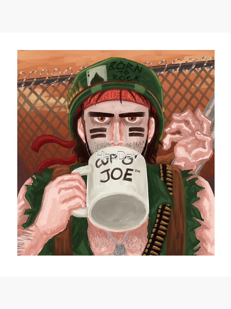 "Artilleryman Joe Maverick Party Portrait" Sticker for Sale by HaxDev ...