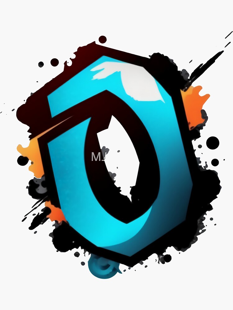 "Letter O Graffiti" Sticker for Sale by mattsu | Redbubble