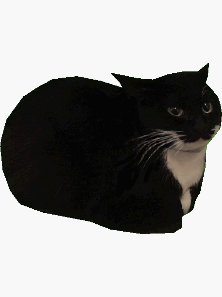 "Maxwell the cat" Sticker for Sale by CoolMeowCat | Redbubble