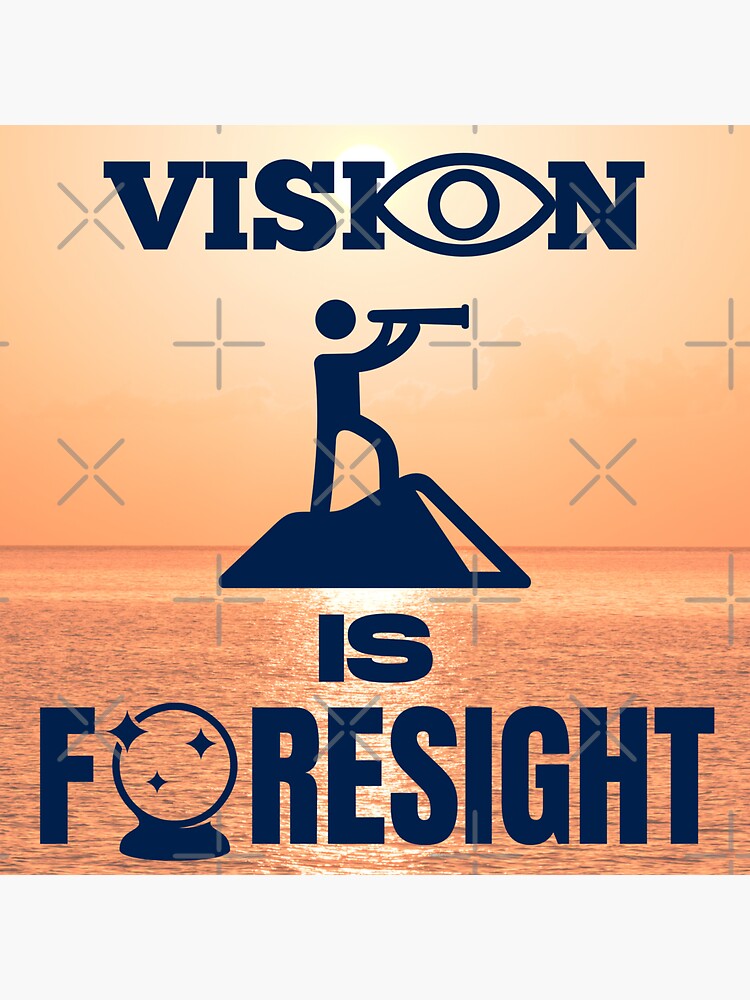 "Beyond Mince Pies Series: Vision is Foresight (with black lettering ...
