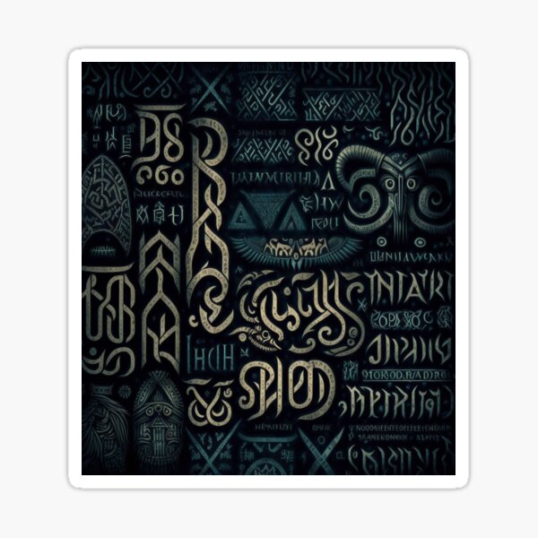 "Mystery" Sticker for Sale by EsotericFox | Redbubble