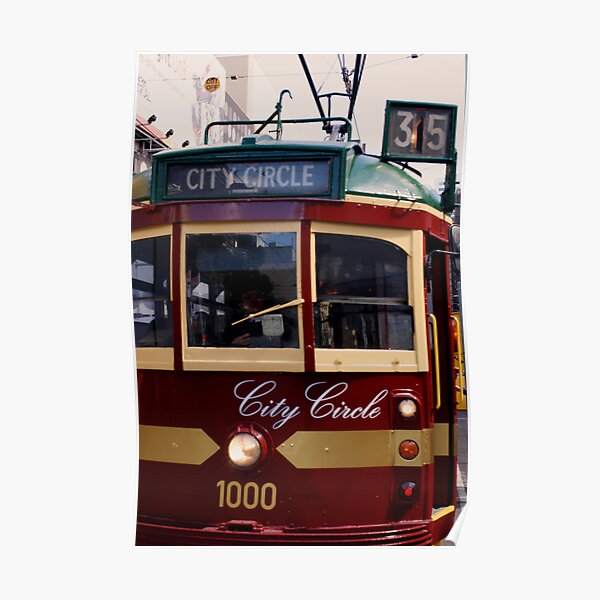 Melbourne Tram Posters | Redbubble