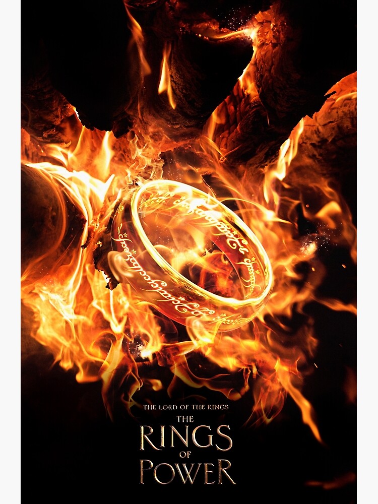 "The Lord of the Rings Poster Poster" Poster by grievity | Redbubble