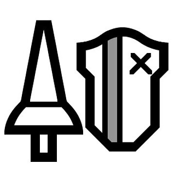 "Monster Hunter Lance Icon" Sticker for Sale by Xionite97 | Redbubble