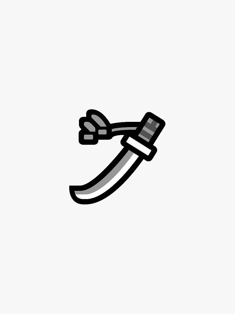 "Monster Hunter Long Sword Icon" Sticker for Sale by Xionite97 | Redbubble