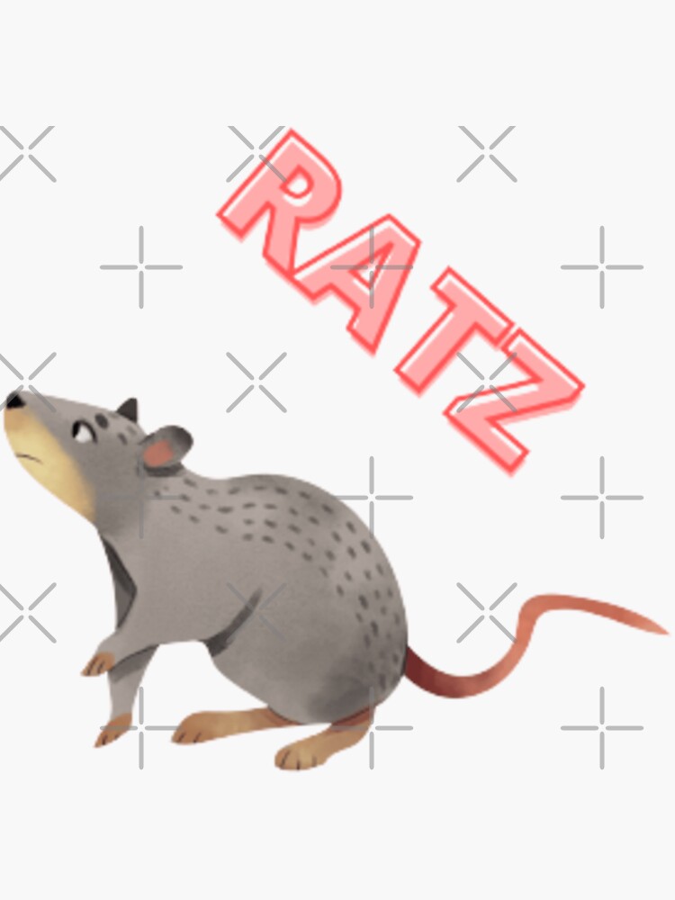 "Bratz Rat" Sticker for Sale by MaxManN1 | Redbubble